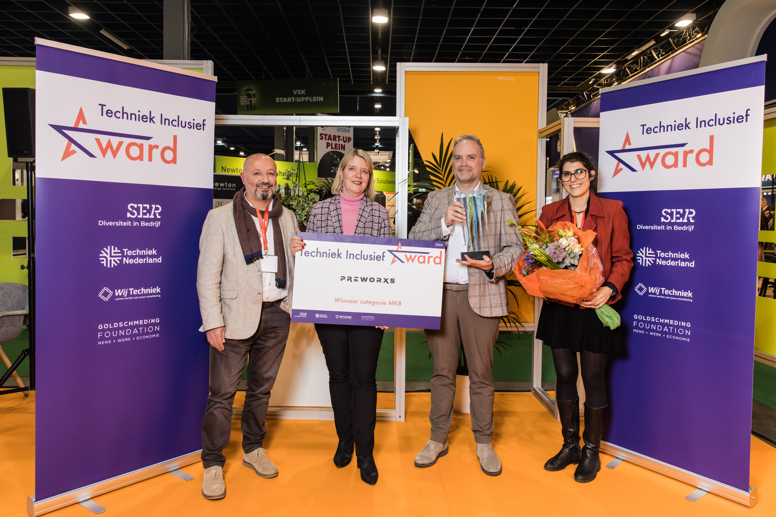 Interview winnaar Techniek Inclusief Award Preworxs | Wij Techniek